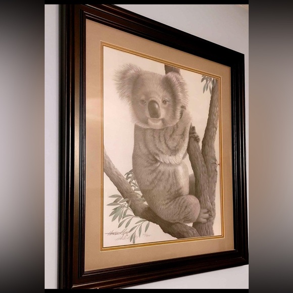 Art | Harold Rigsby Limited Edition Fine Art Print Of Koala Bear | Poshmark